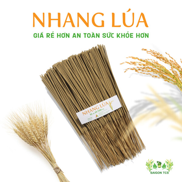 Nhang lúa bảo vệ hốc mũi - SÀI GÒN TCS